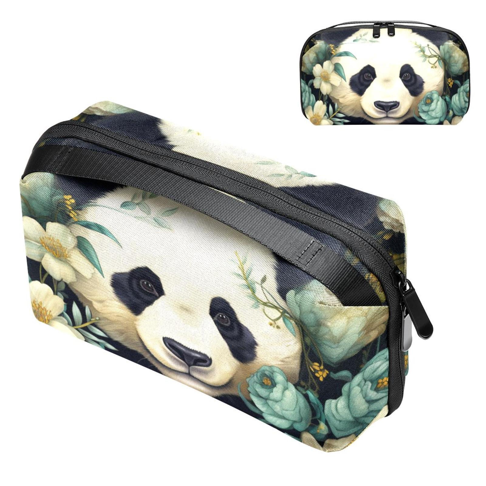 Panda Electronic Organizer Travel Case, Waterproof Oxford Cloth Storage Pouch Bag, Box with Cord ...
