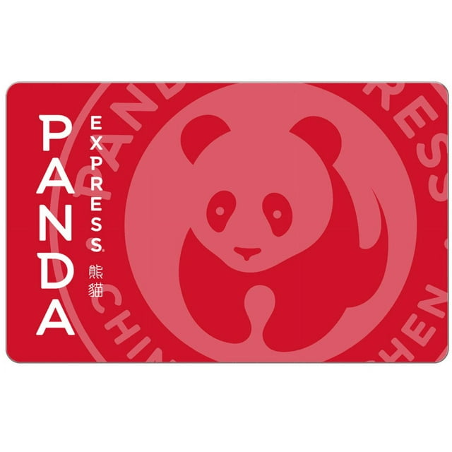 Panda Express $25 Gift Card - Walmart.com