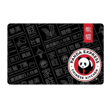 Panda Express $25 Gift Card - Walmart.com