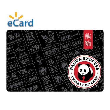 Panda Express $25 Gift Card - Walmart.com