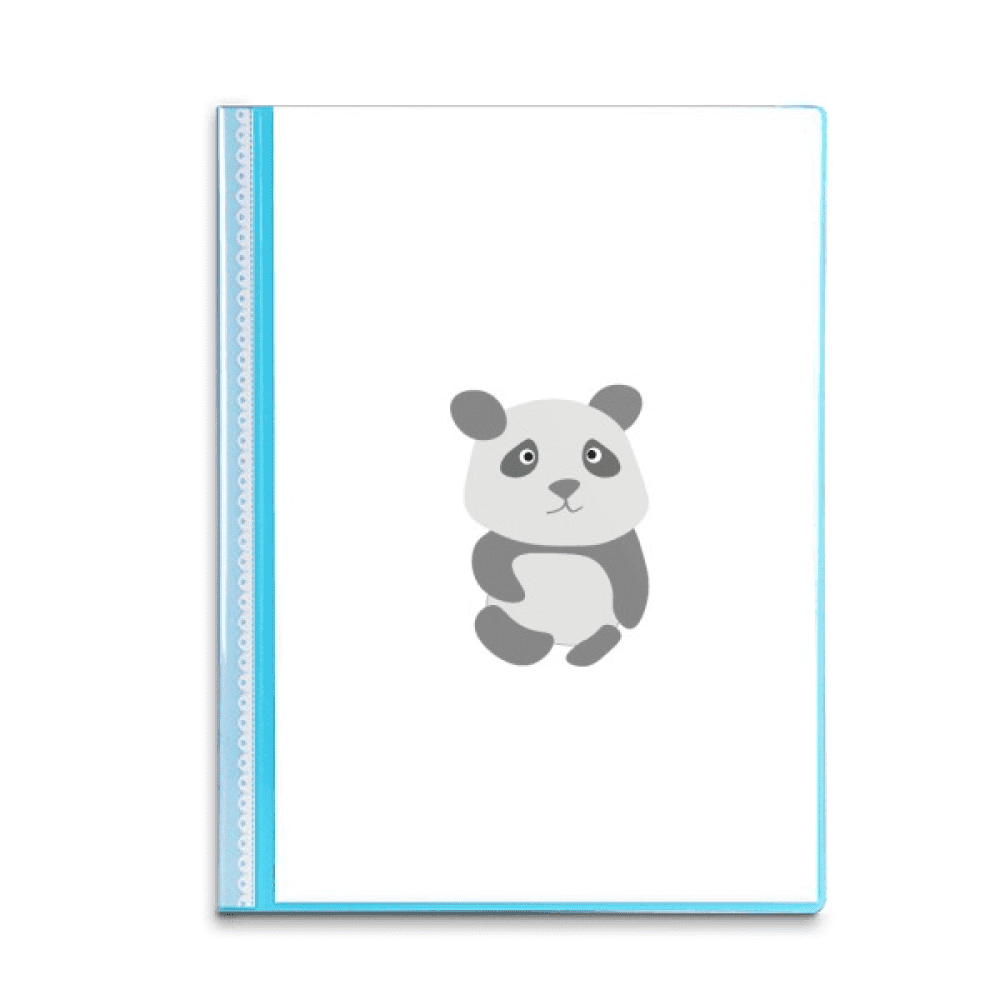 Panda Fat Animal Art Deco Fashion Book Sheet Protectors Portfolio ...