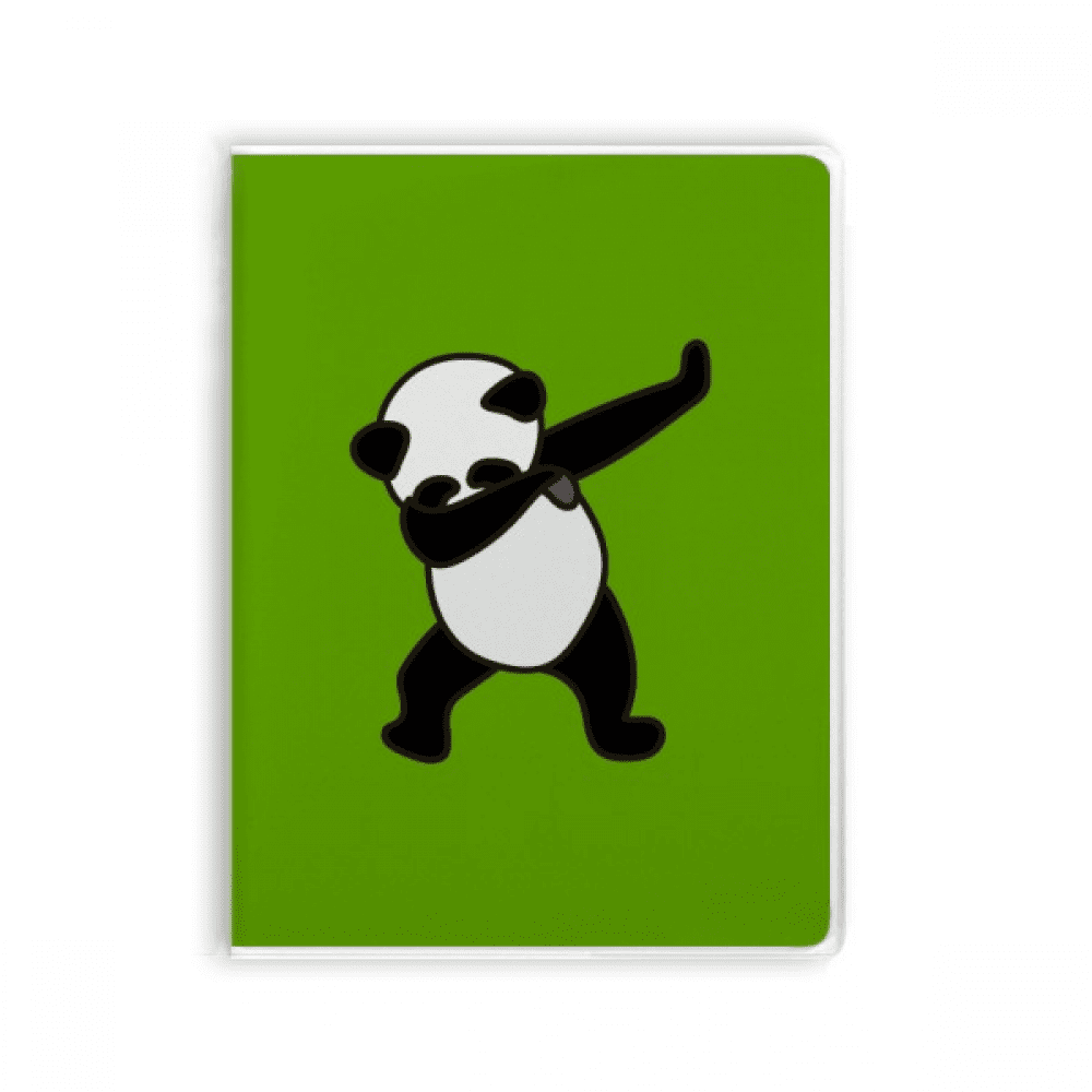 Panda Food Posture Notebook Gum Cover Diary Soft Cover Journal ...