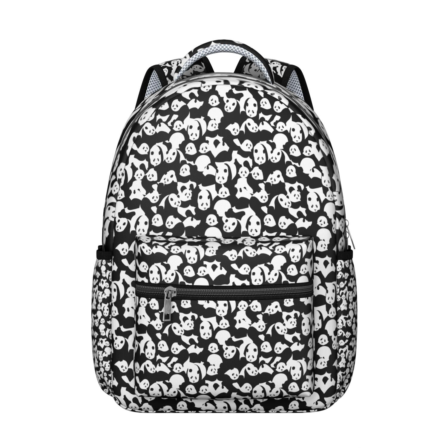 Panda Graphic Backpack - Functional Waterproof Backpack for School ...