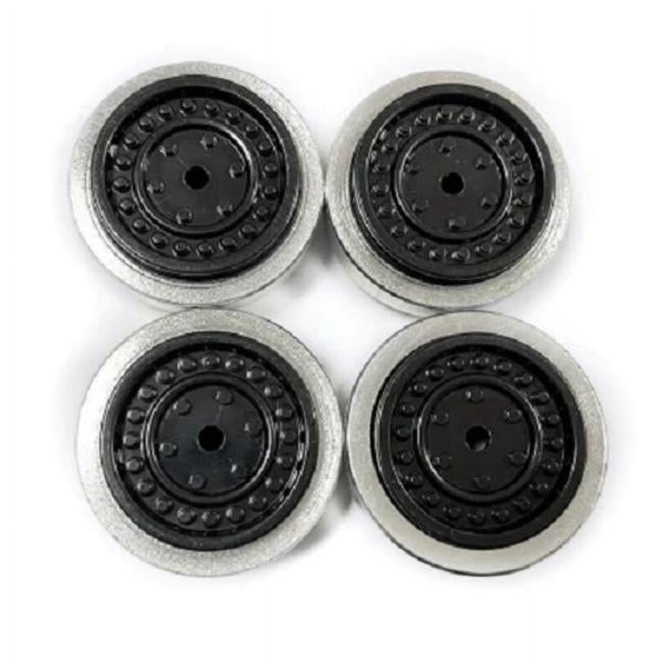Panda Hobby 1.0 in. Solid Wheels for Tetra 118, Black - 4 Piece ...