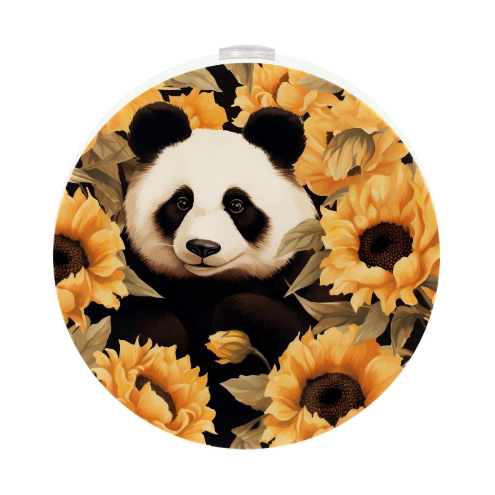 Panda LED Round Night Light-2PCS: Bright and Energy Efficient ...