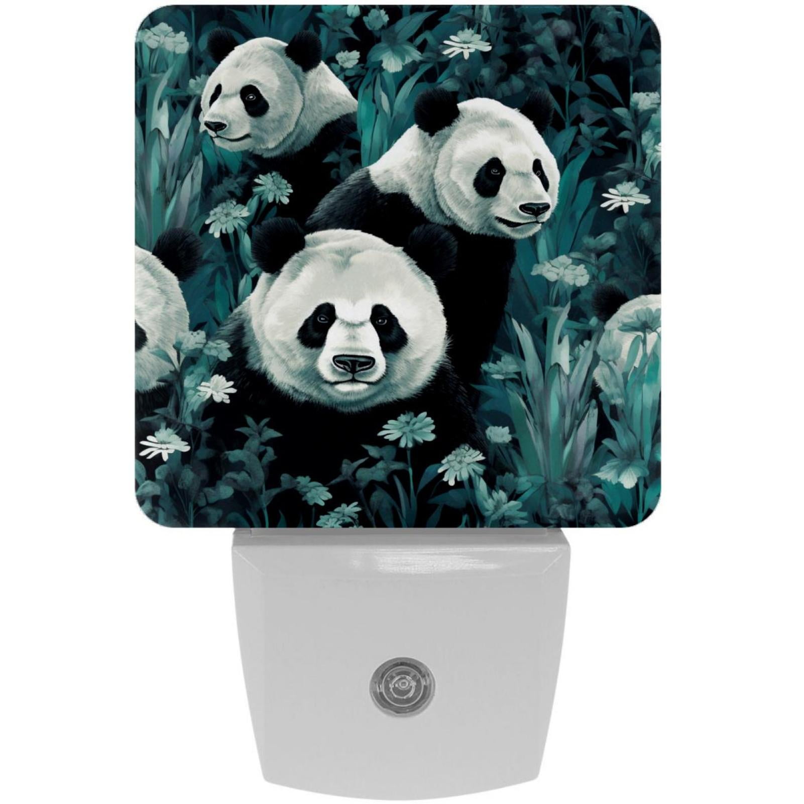 Panda LED Square Night Lights - Energy Efficient & Elegant Decorative ...