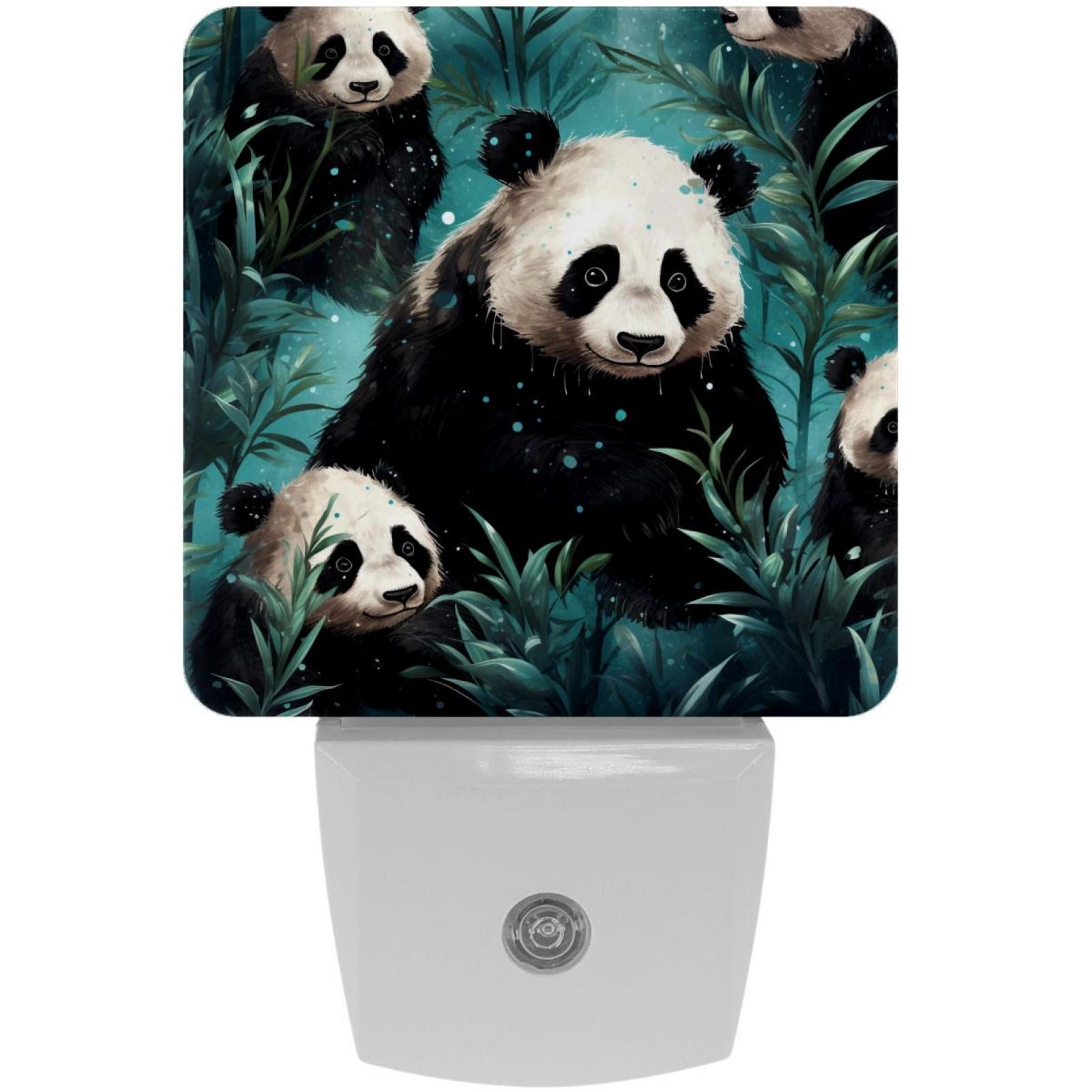 Panda LED Square Night Lights - Energy Efficient & Elegant Decorative ...