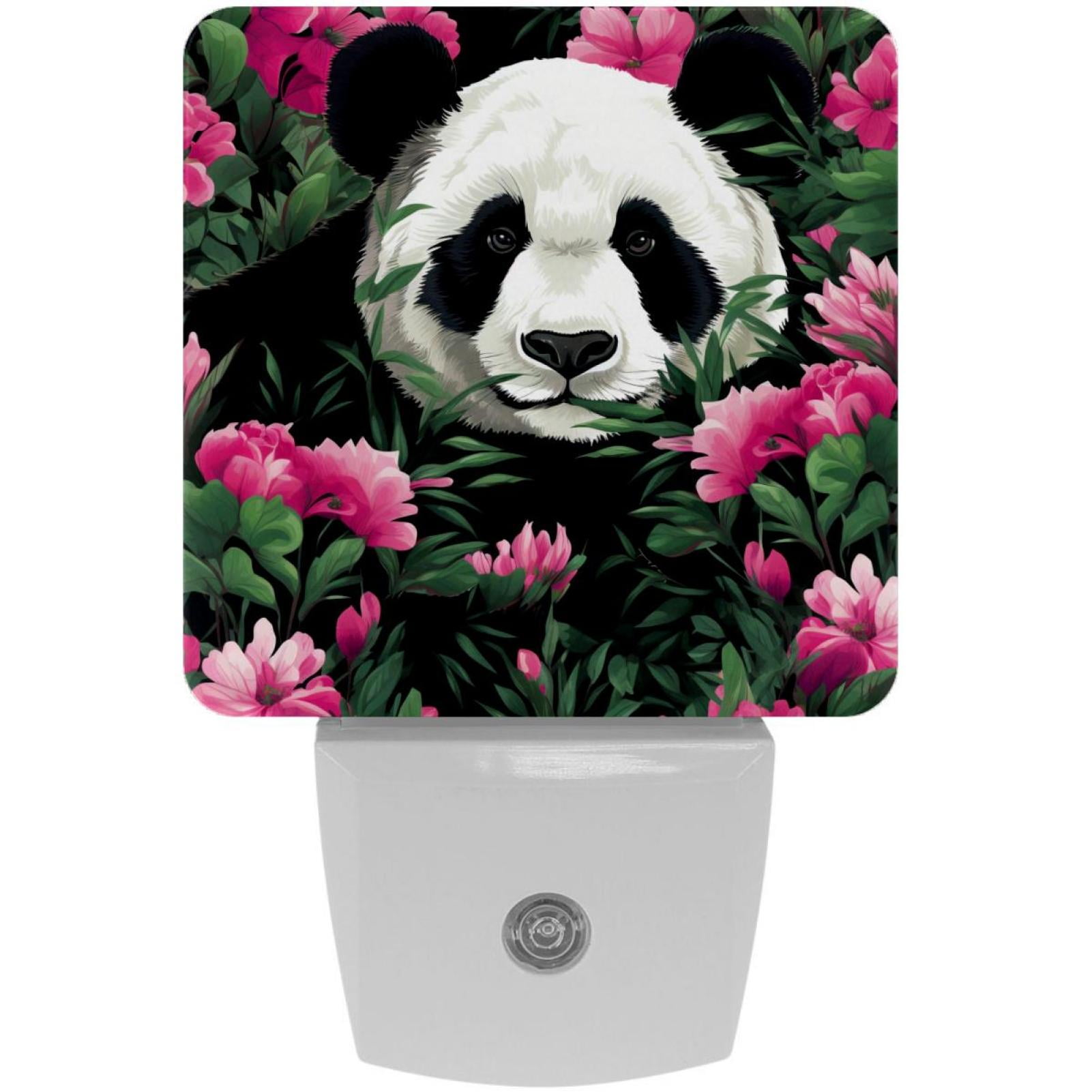Panda LED Square Night Lights - Energy Efficient and Stylish Bedroom ...