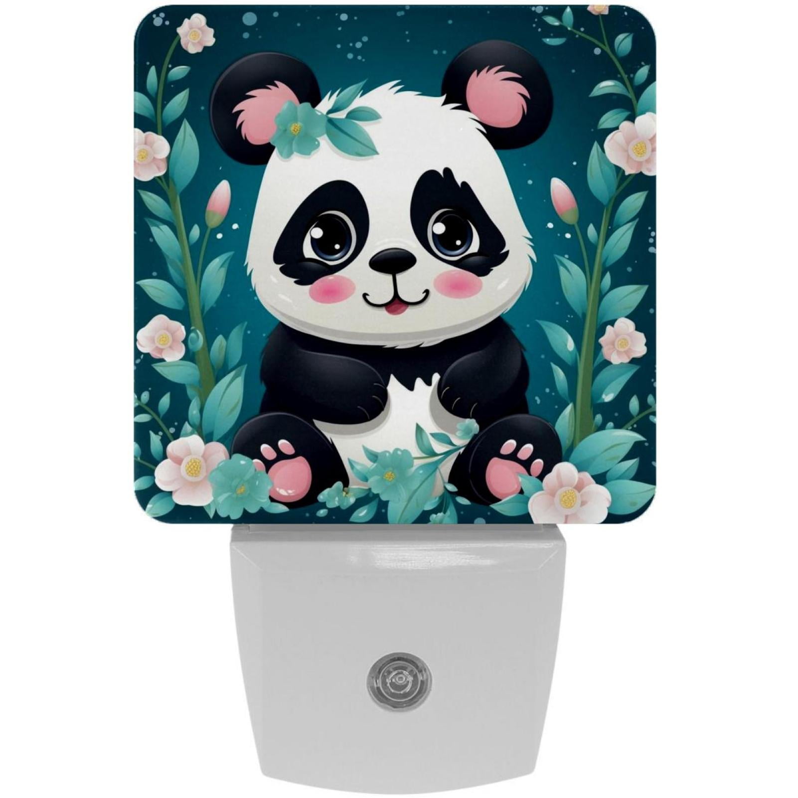 Panda LED Square Night Lights - Energy Efficient and Stylish Room ...