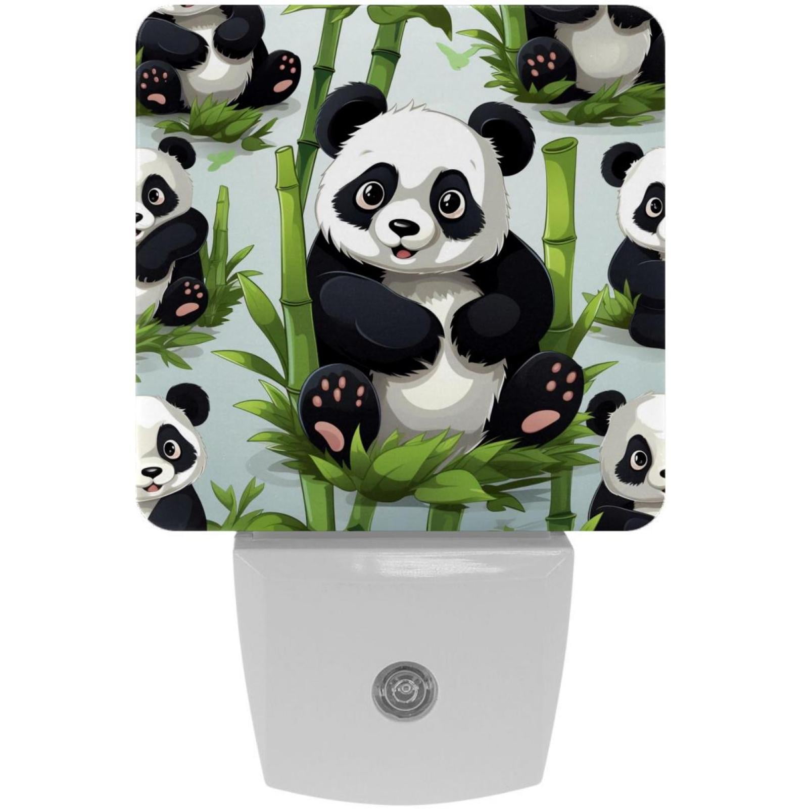 Panda LED Square Night Lights - Modern and Versatile Plug-in Lighting ...