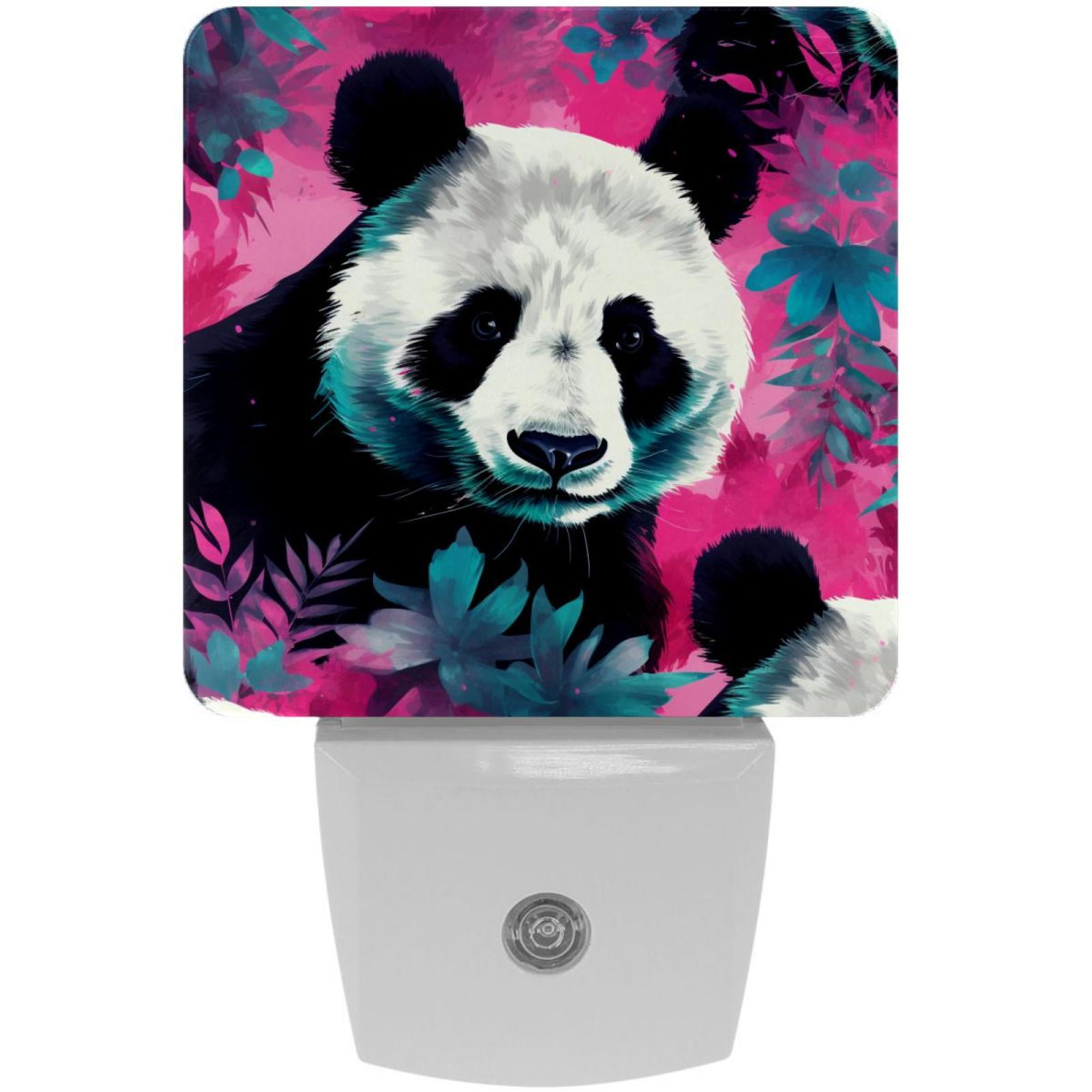Panda LED Square Night Lights - Small and Bright Illumination for Your ...