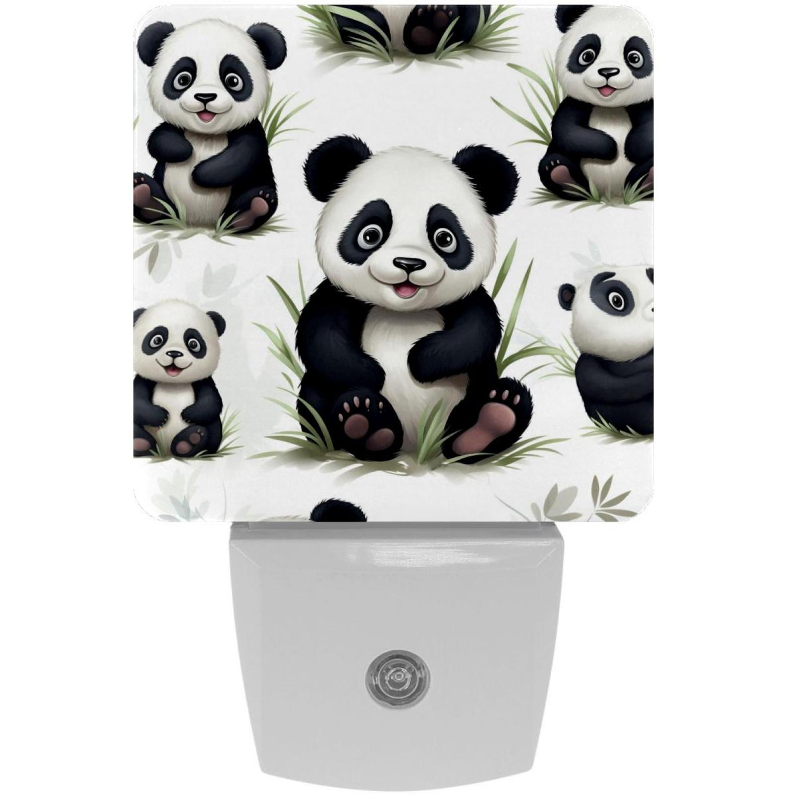 Panda LED Square Night Lights - Stylish and Energy-Efficient Room ...