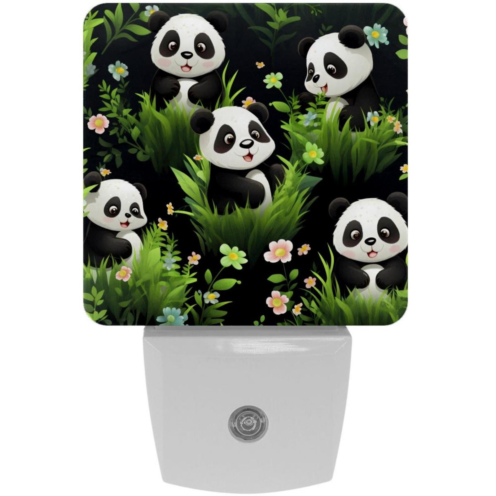 Panda LED Square Night Lights - Stylish and Energy-Efficient Room ...