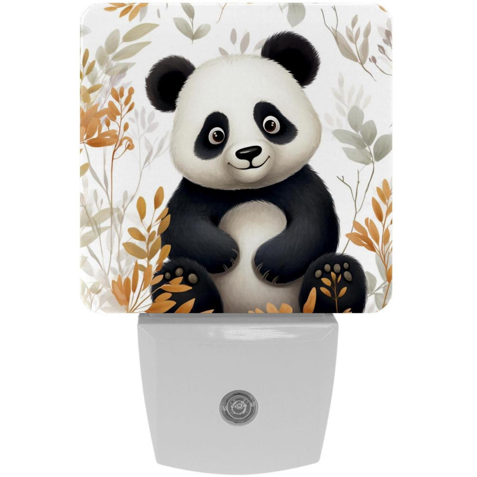 Panda LED Square Night Lights - Stylish and Functional Nightlight for ...
