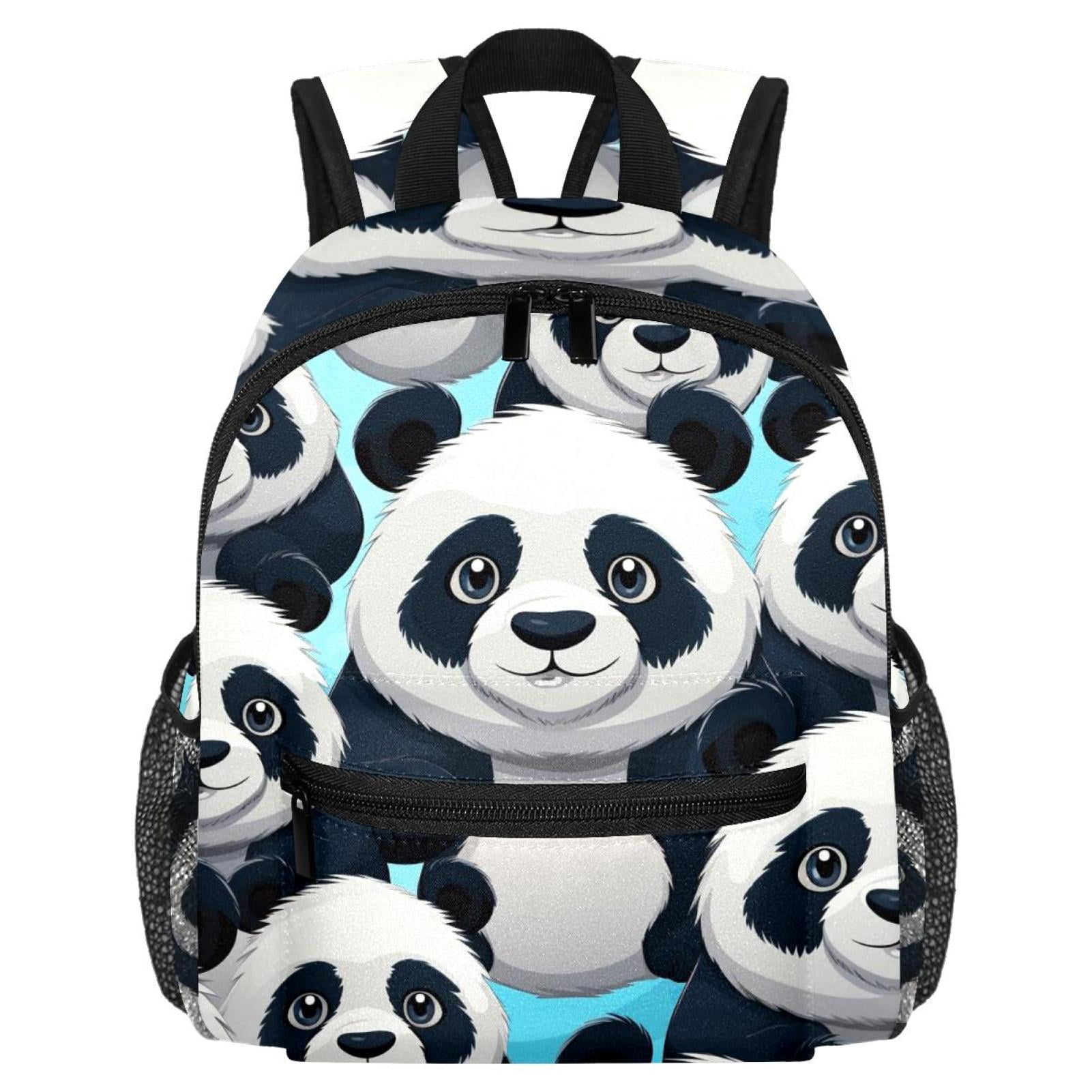 Panda Lightweight Large Capacity Adjustable Shoulder Strap Printed ...