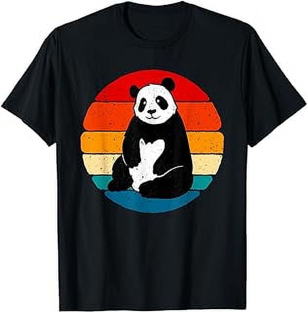 Panda Lover, Panda Bear, Cute Zoo Animal, Cute Panda T-Shirt - Walmart.com