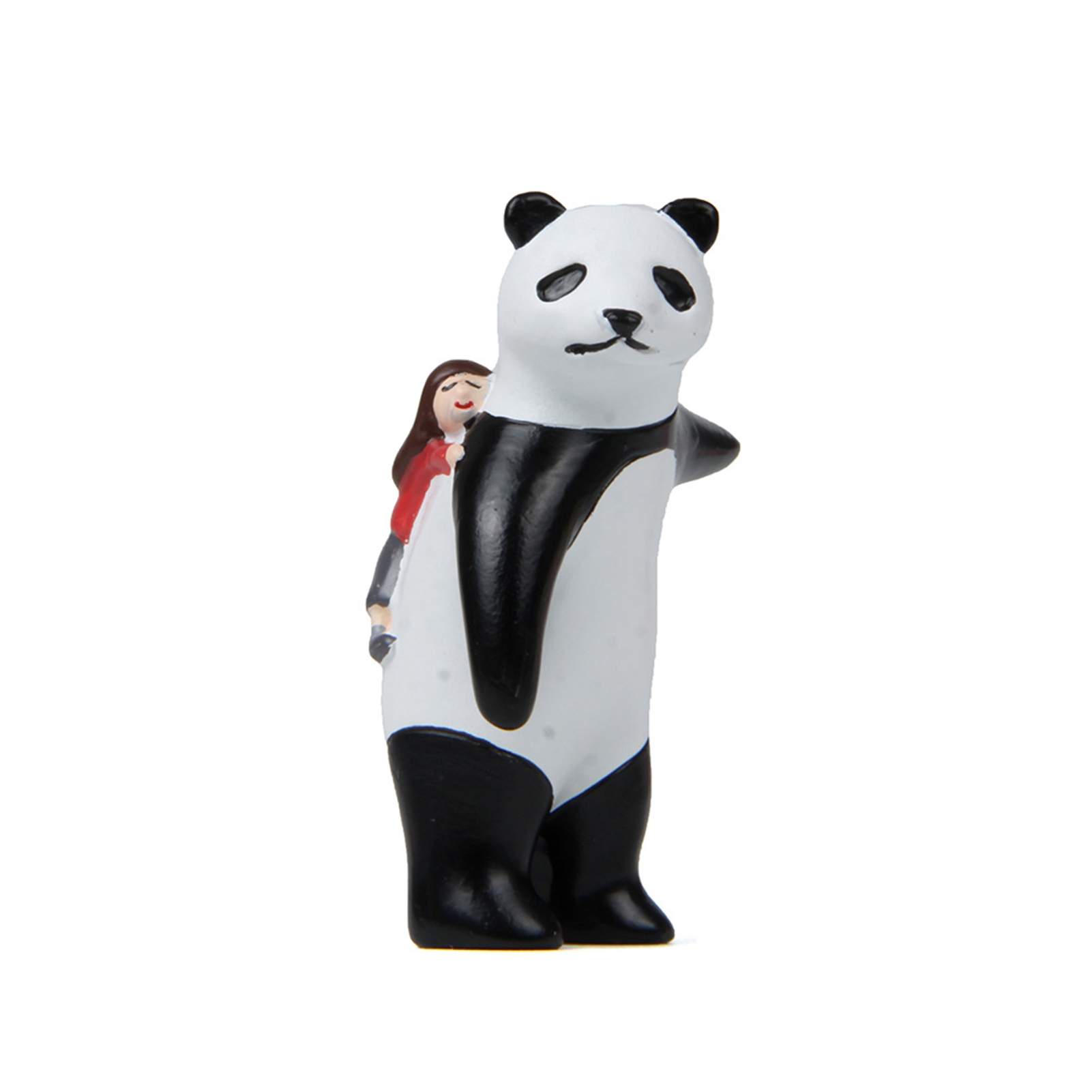 Panda Model for Bedroom Decor Resin Panda Ornament for Decoration Mini ...