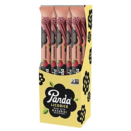 Panda Â® | Natural Soft Strawberry Licorice | Licorice Candy Made with ...