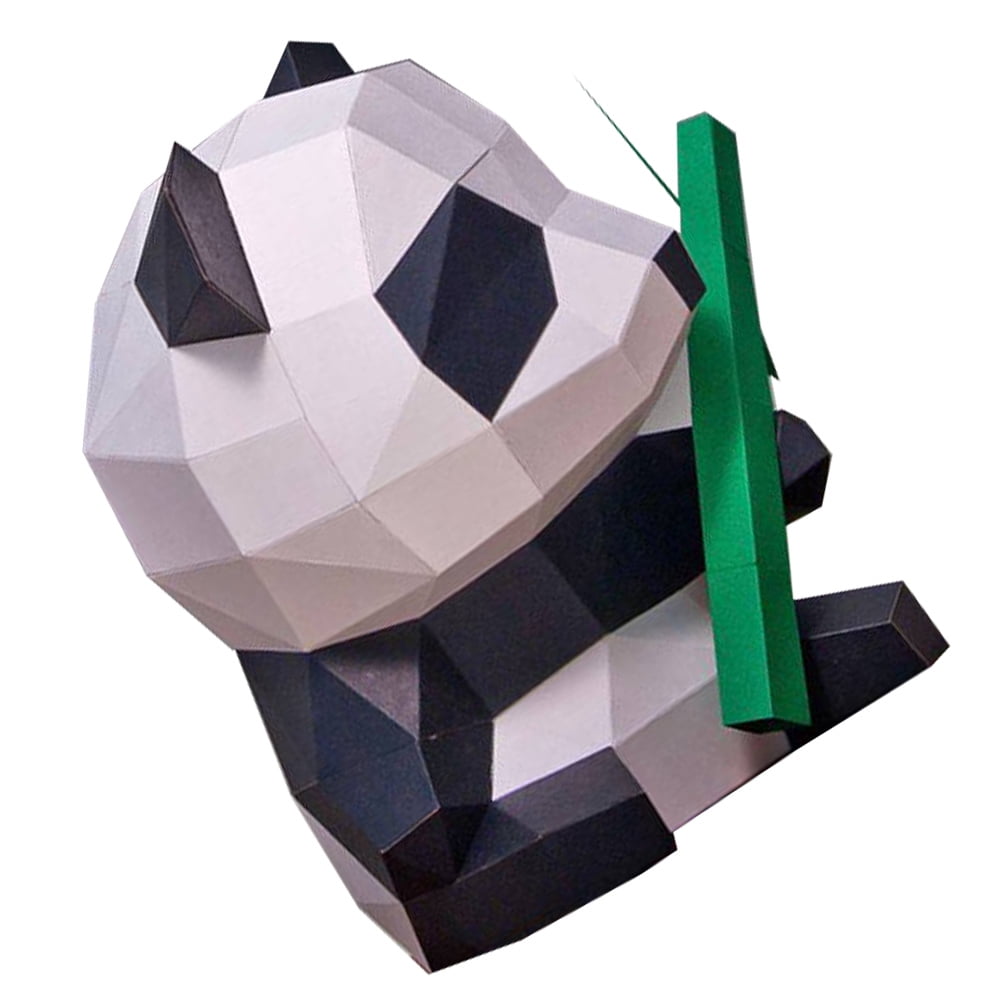 Panda Origami Paper DIY Animal Papercraft Jumbo Toy Animals - Walmart.com