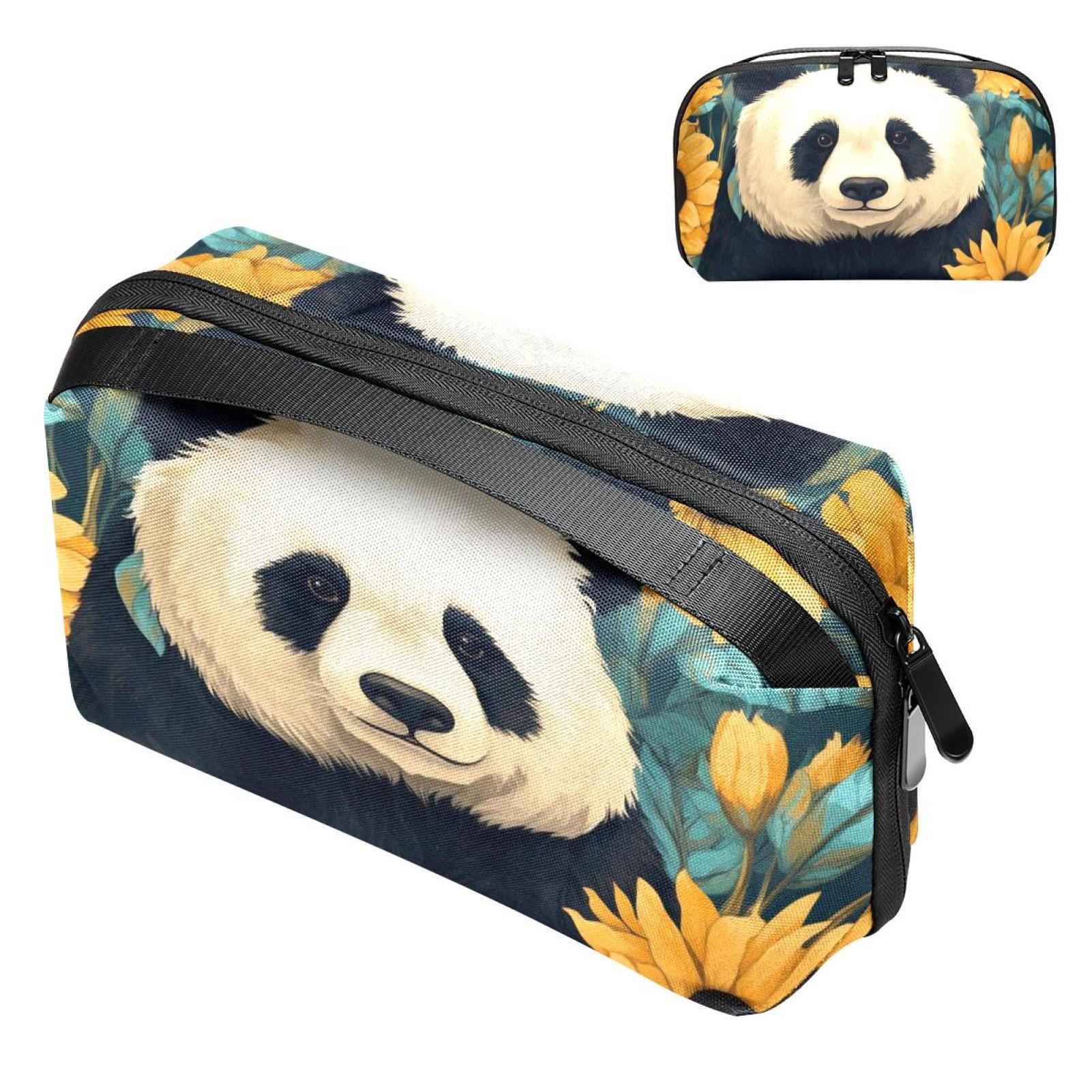Panda Oxford Fabric Digital Pouch for Electronic Devices, Waterproof ...