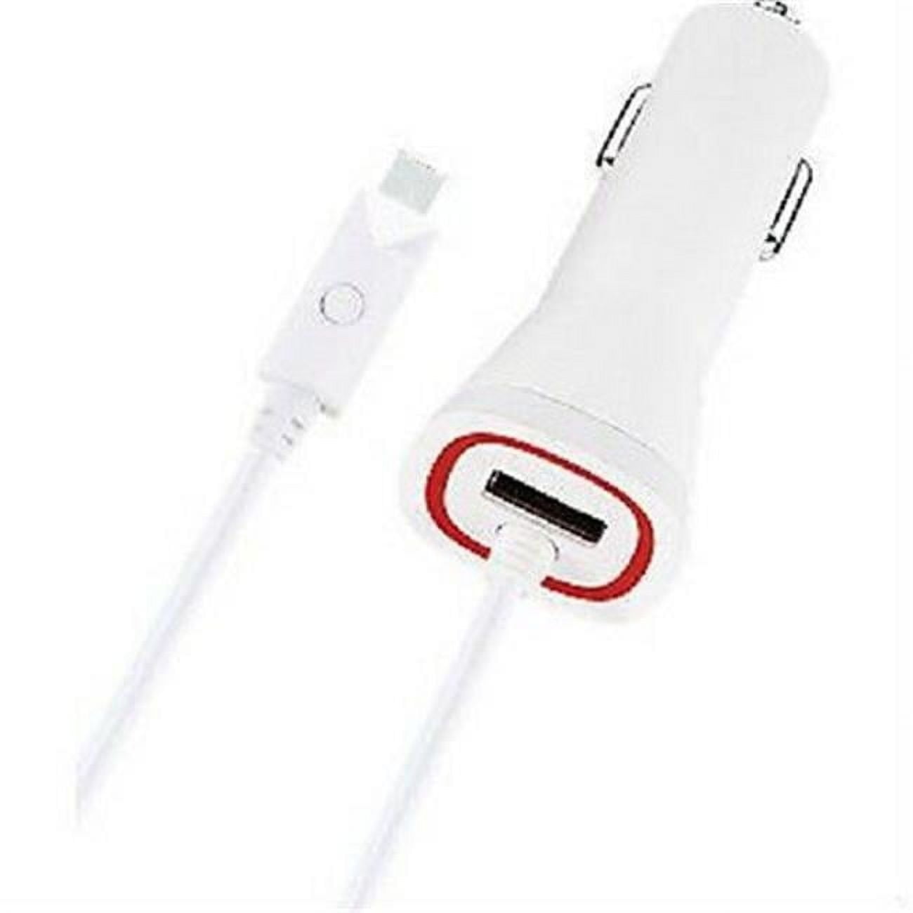Panda PANMICCCH12 Micro USB 5V Car Charger - White - Walmart Business ...