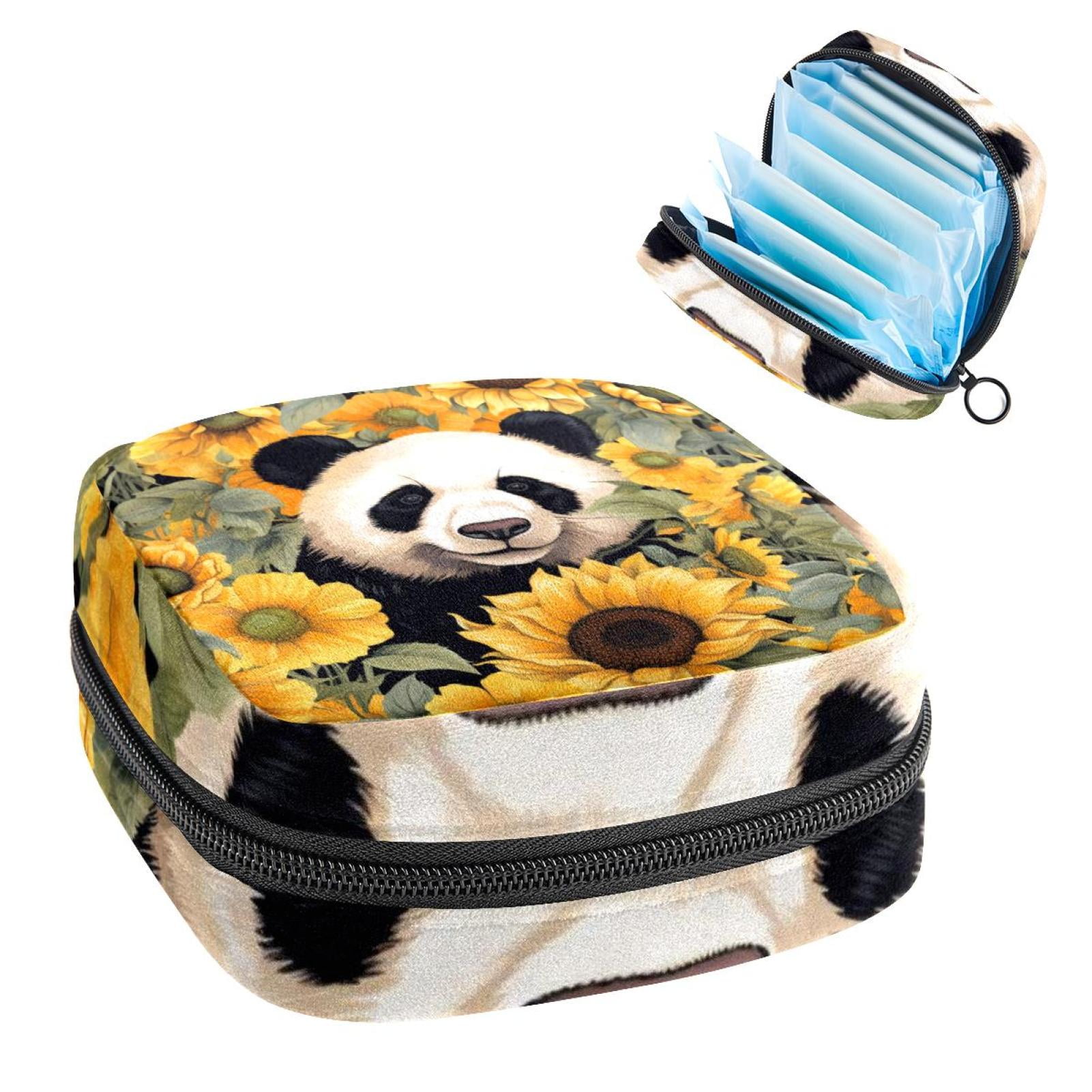 Panda Pad Bag Period Pouch Travel Pouch Women Small Stationary Pouch ...