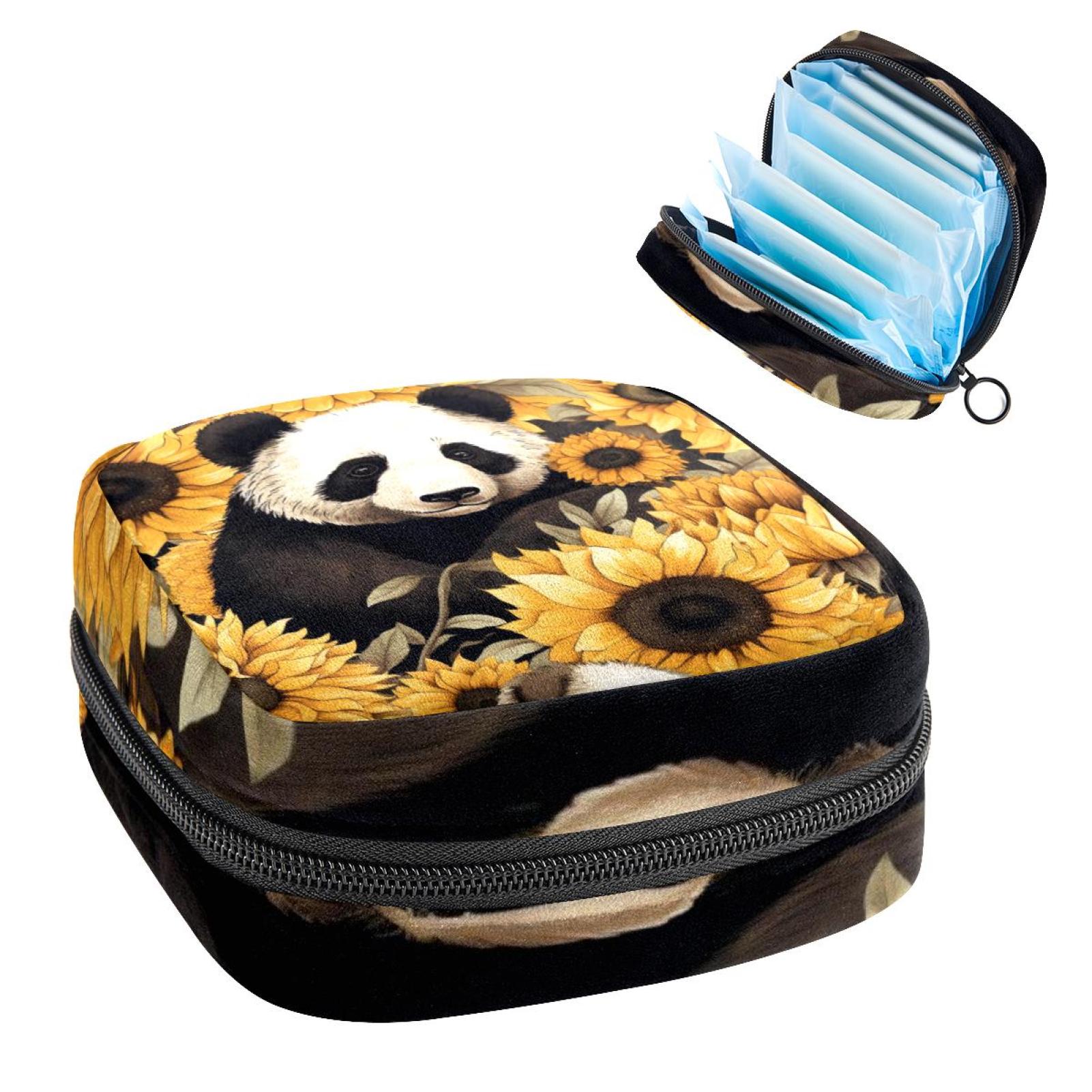 Panda Pad Bag Storage Organizer Pouch for Menstrual Hygiene Products ...