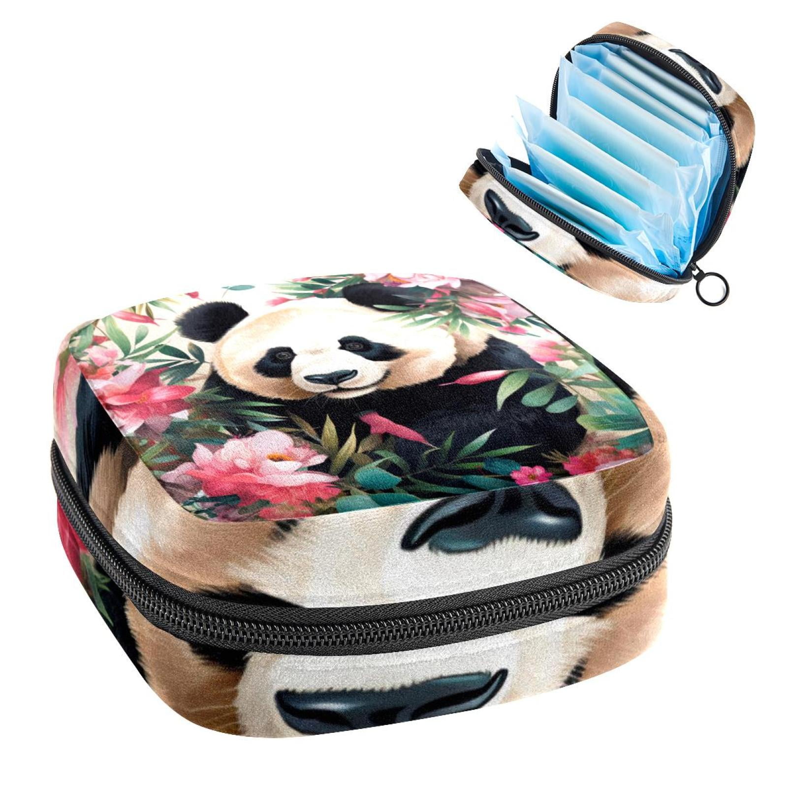 Panda Pad Bag Storage Organizer Pouch for Menstrual Hygiene Products ...