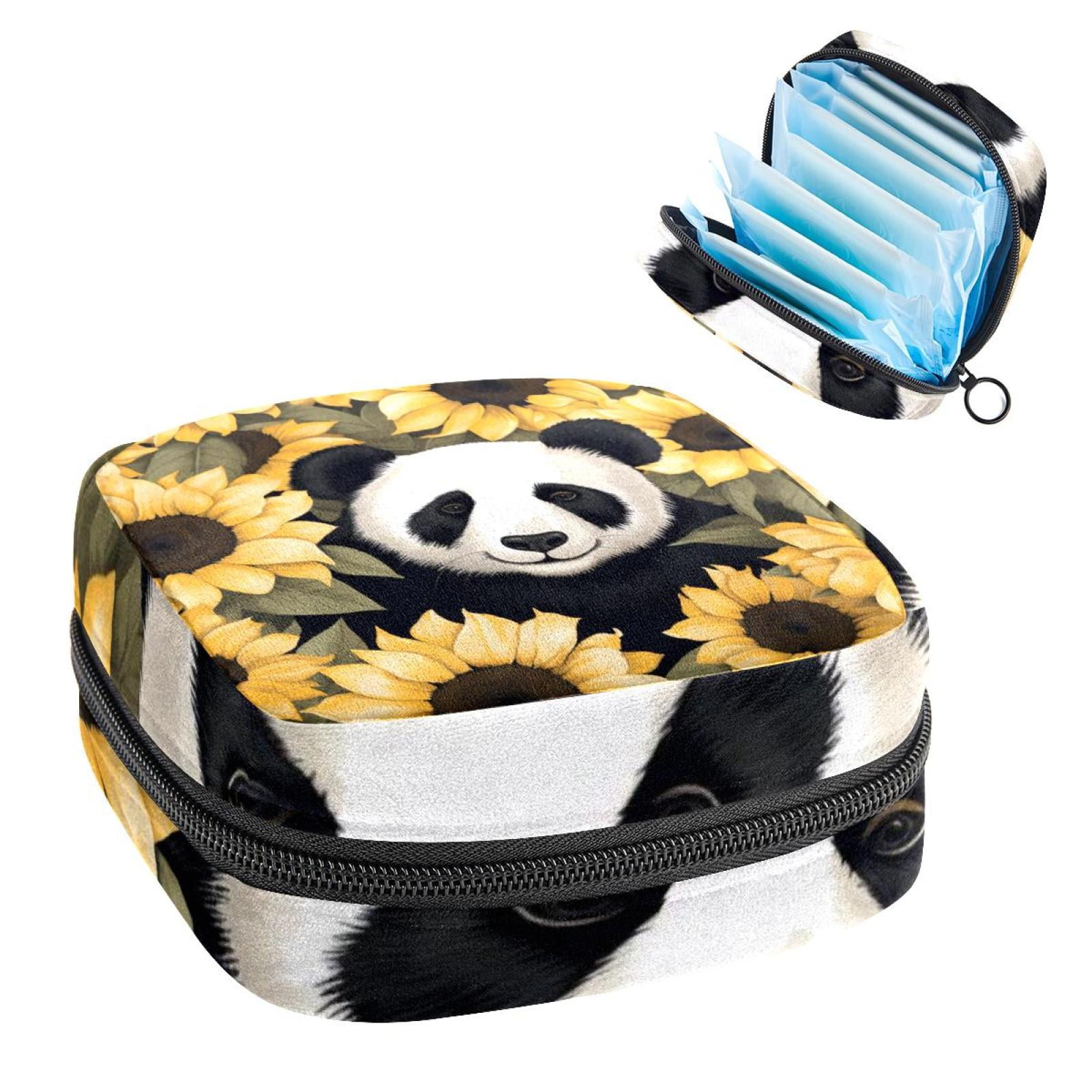 Panda Pad Bag Storage Organizer Pouch for Menstrual Hygiene Products ...