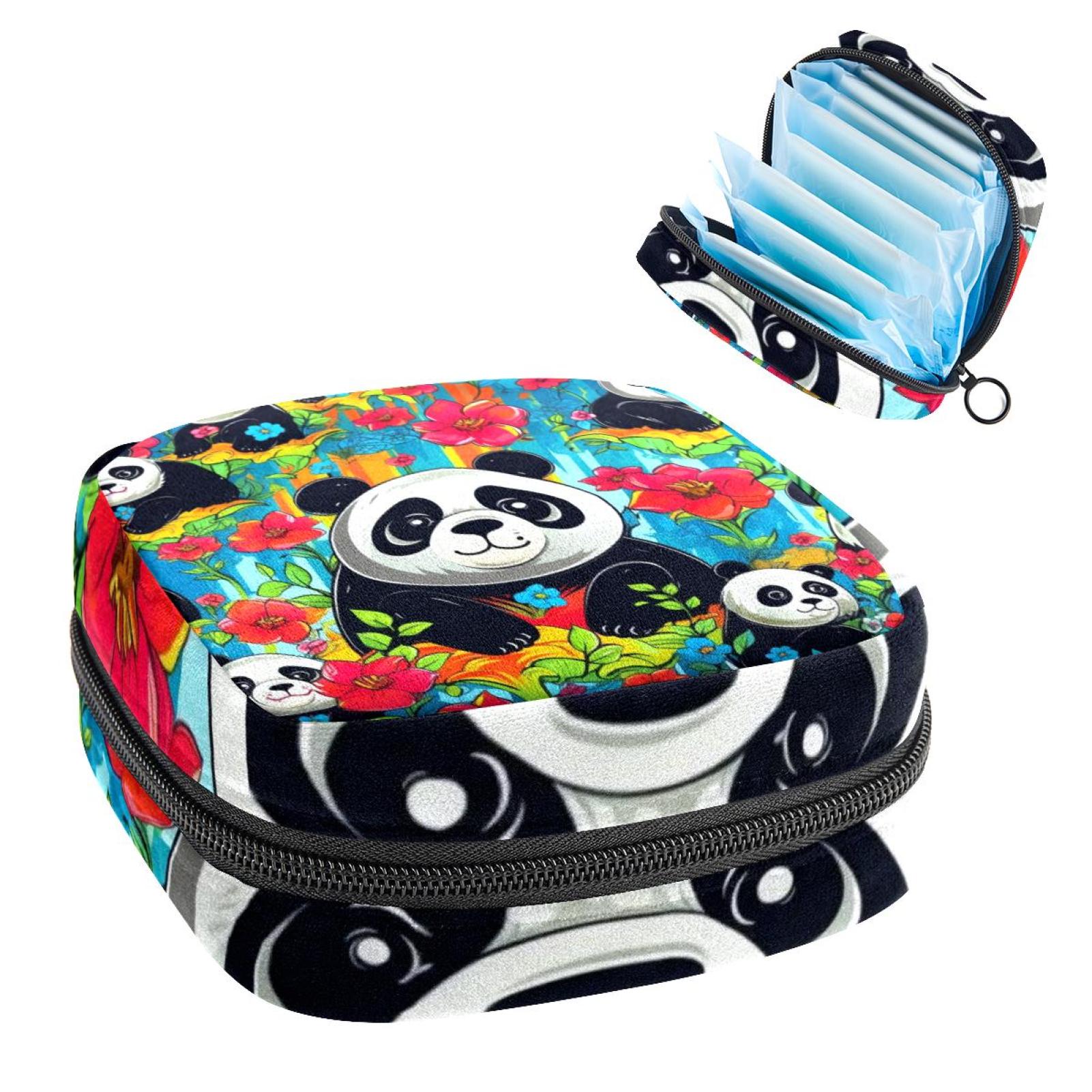 Panda Pad Bag Storage Organizer Pouch for Menstrual Hygiene Products ...