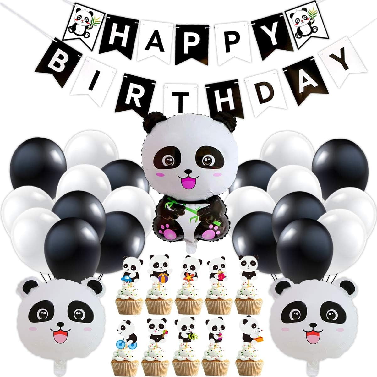 Panda Party Decorations, Party Decorations Balloons Accessories ...