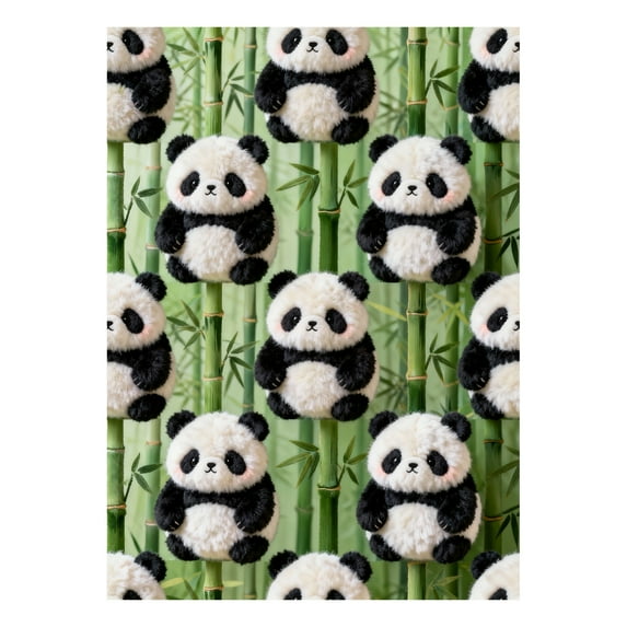Panda Pattern Soft And Warm All Season Bed Blanket For Home And Travel ...