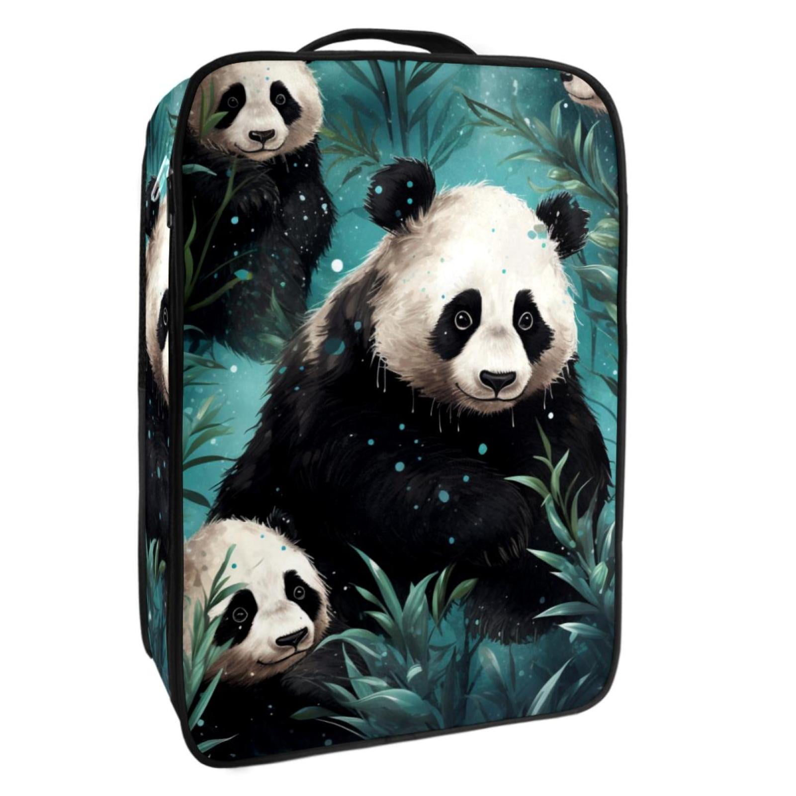 Panda Polyester Shoe Boxes Organizer for Closet Storage - 23x31cm ...