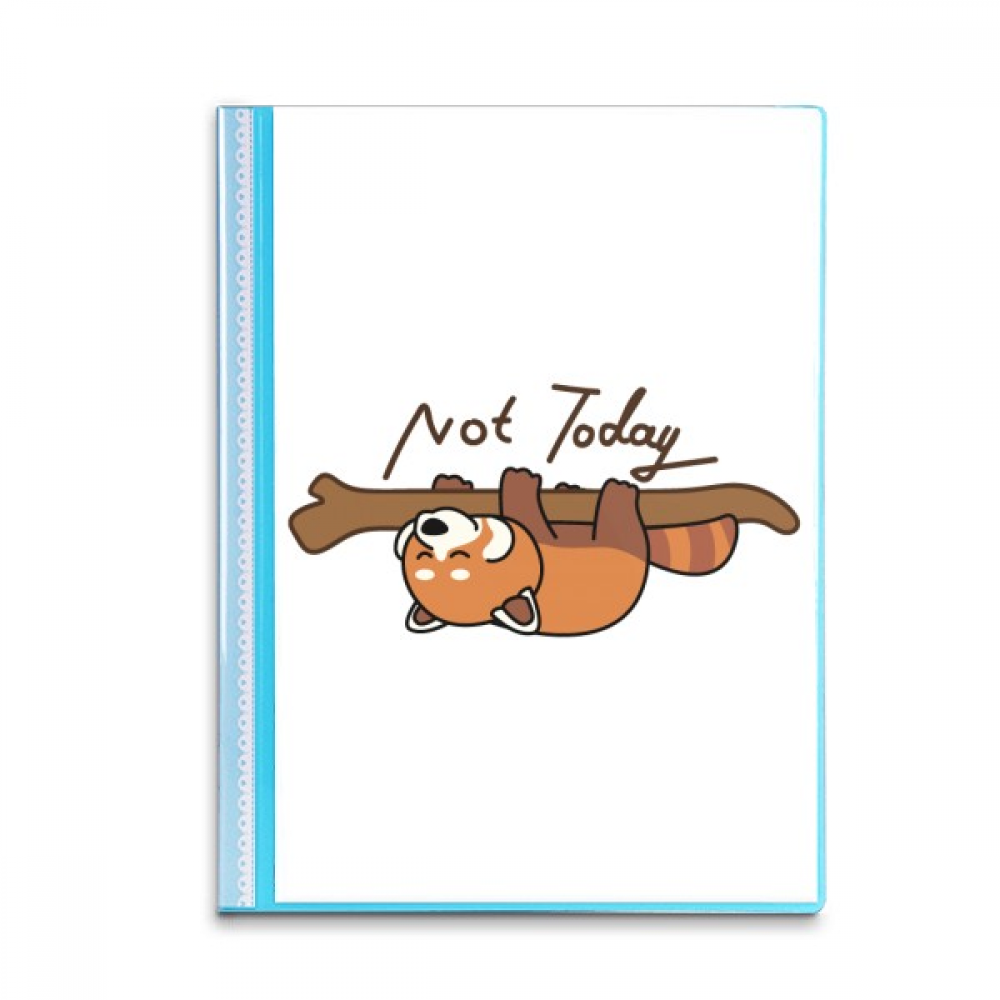 Panda Red Raccoon Bed Art Deco Fashion Book Sheet Protectors Portfolio ...