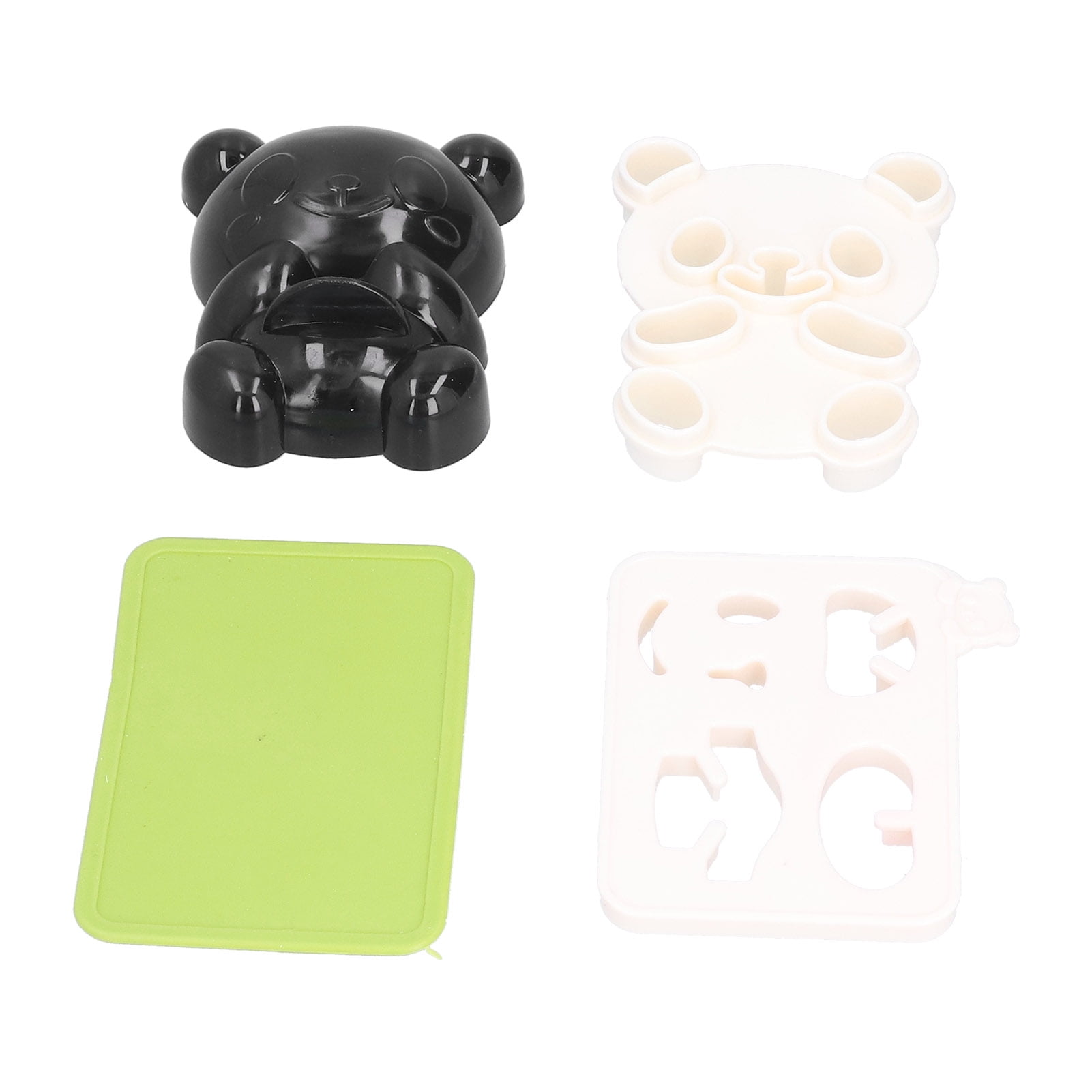 Panda Rice Ball Mold Food Grade Silicone Cute DIY Cookies Onigiri Mold ...