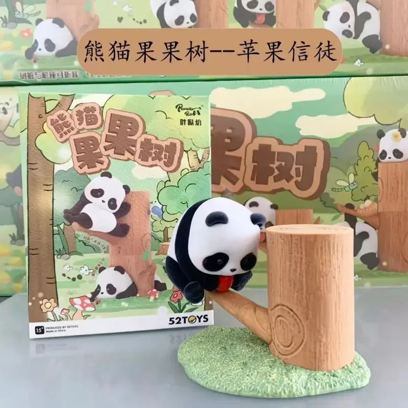 Panda Roll Fruit Tree Climbing Blind Box Cute Doll Mystery Box Chubby ...
