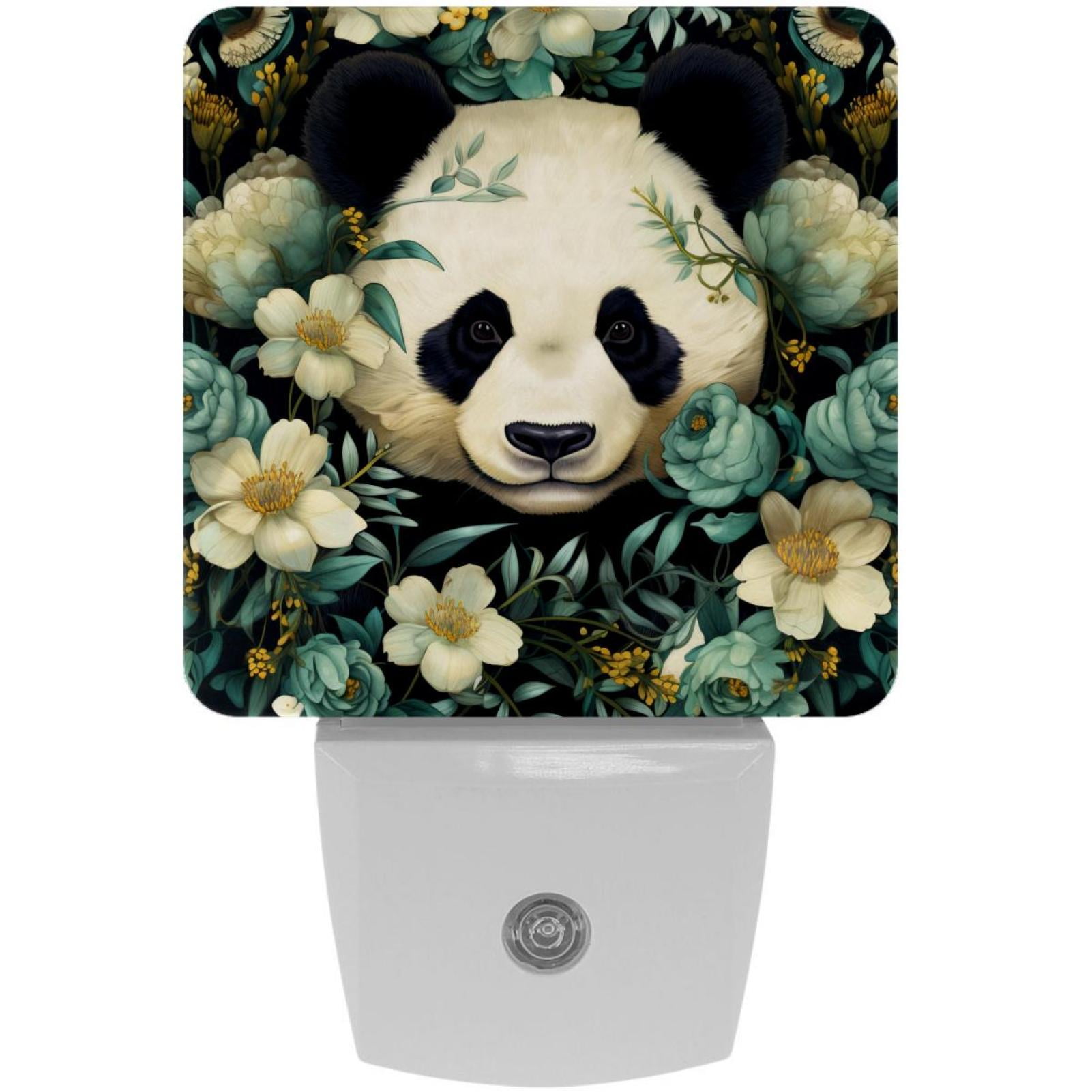 Panda Square LED Night Lights - Small, Portable, and Energy-Efficient ...
