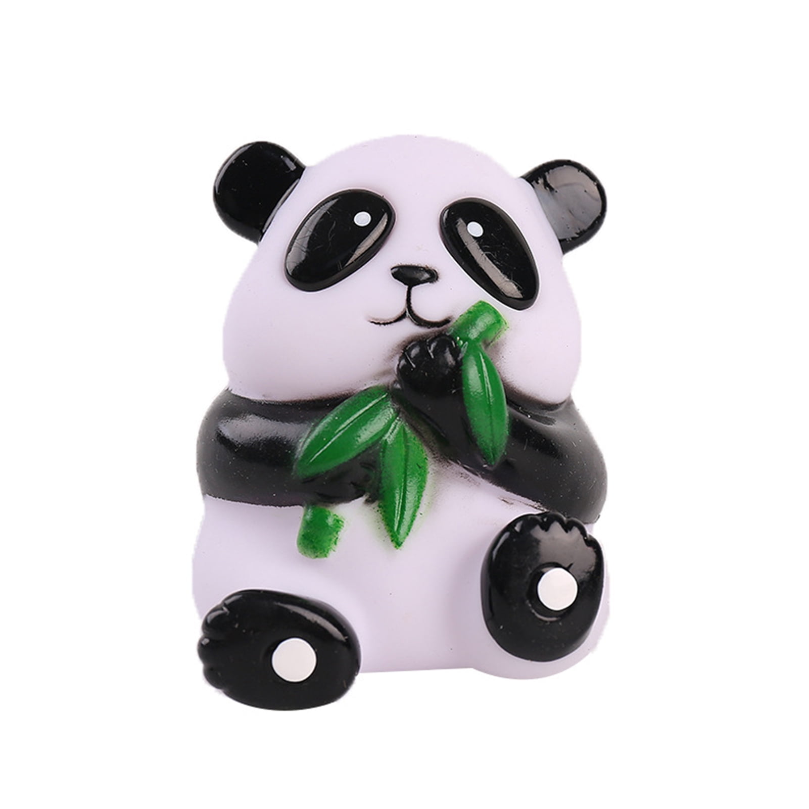 Panda Squeeze Toy - Lovely Eyeball Burst Cartoon Panda, Hold Bamboo ...