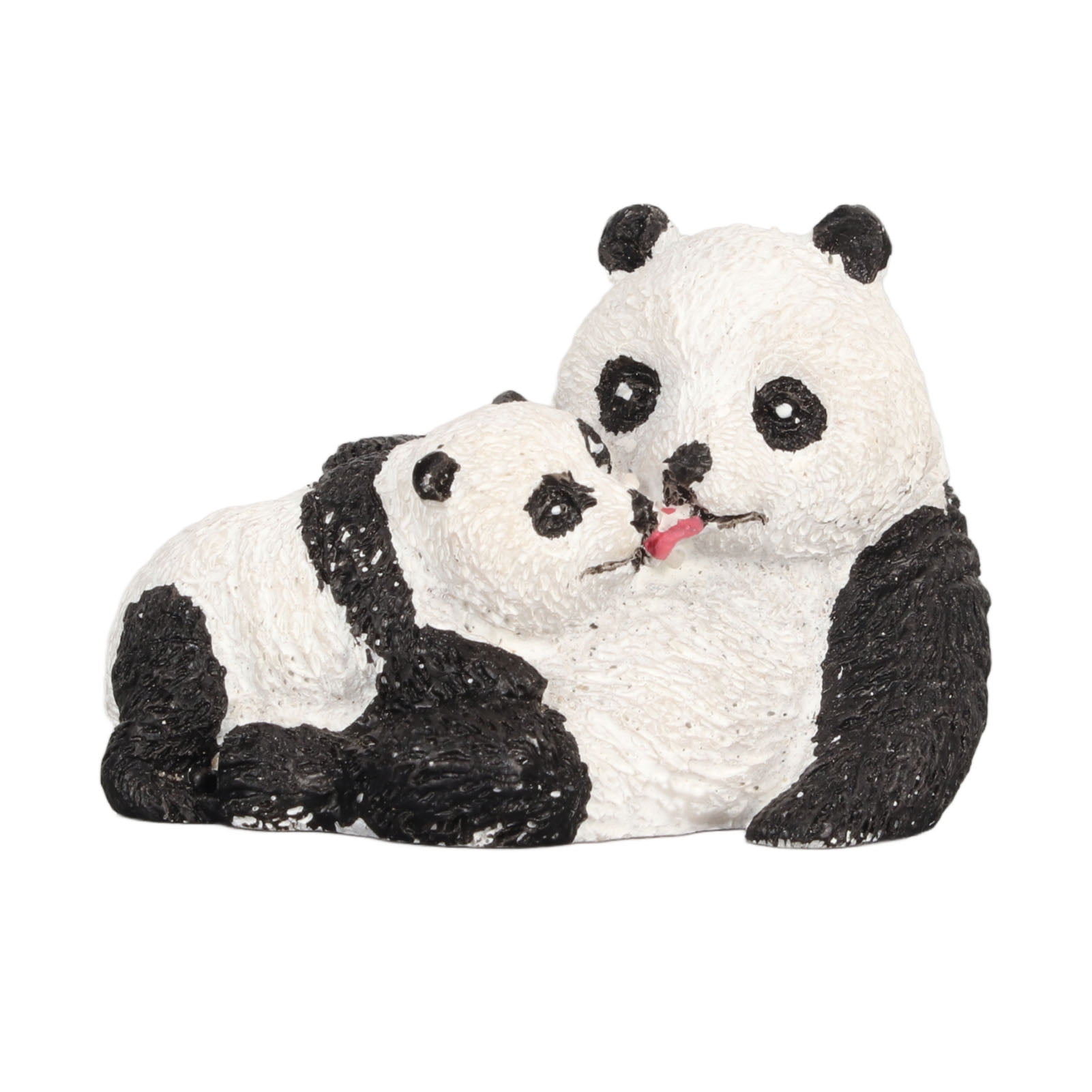 Panda Statue Simulation Innovative Decorative Hand Painted Mini Panda ...