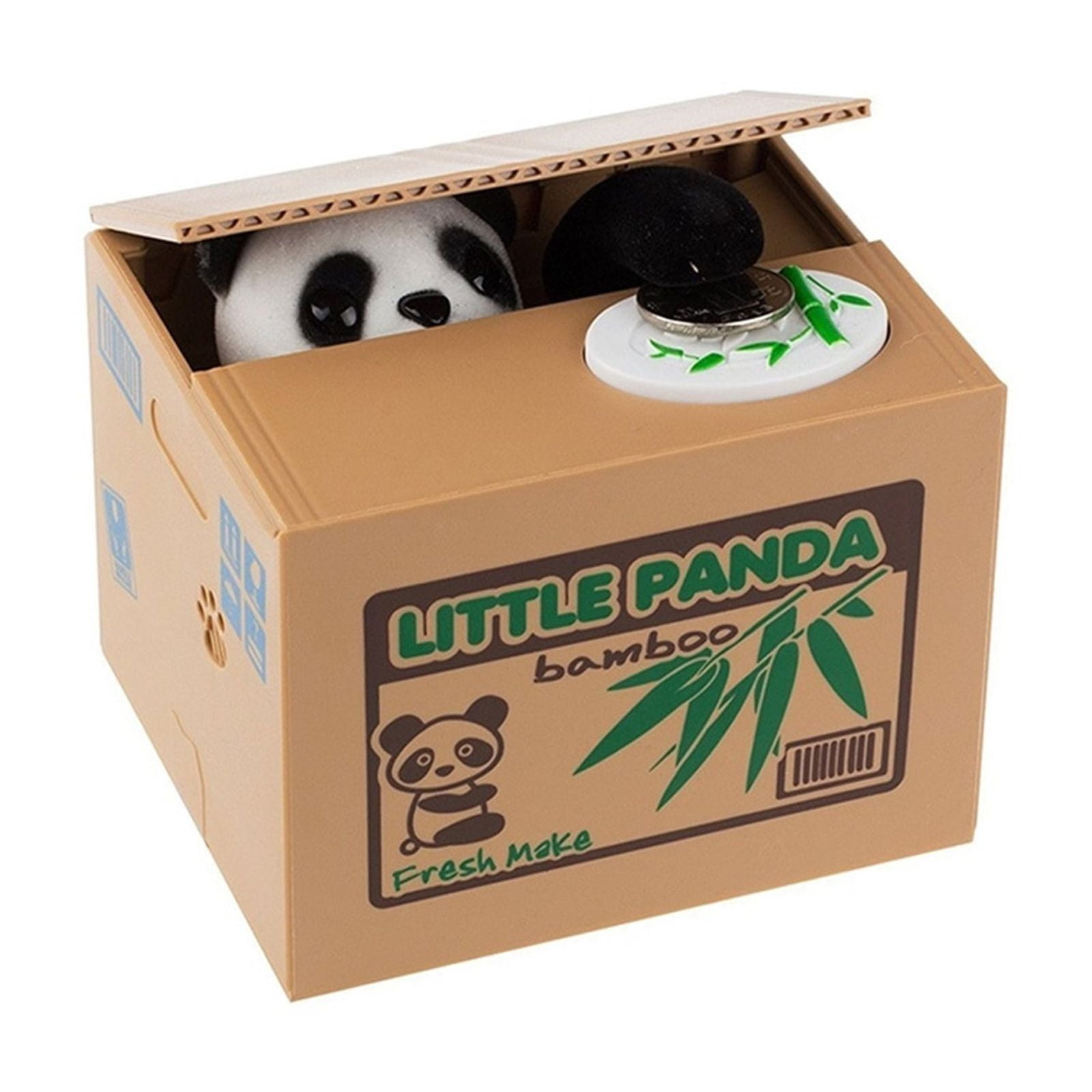 Panda Stealing Money Bank Automatic Stealing Coins Saving Box Talking ...