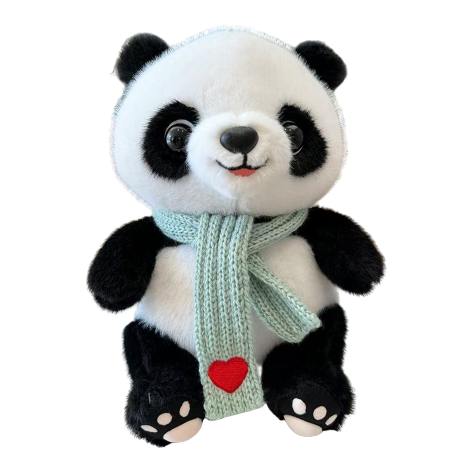 Panda Stuffed Animals 9.45 Inch Soft Cute Stuffed Bamboo Panda Mama ...