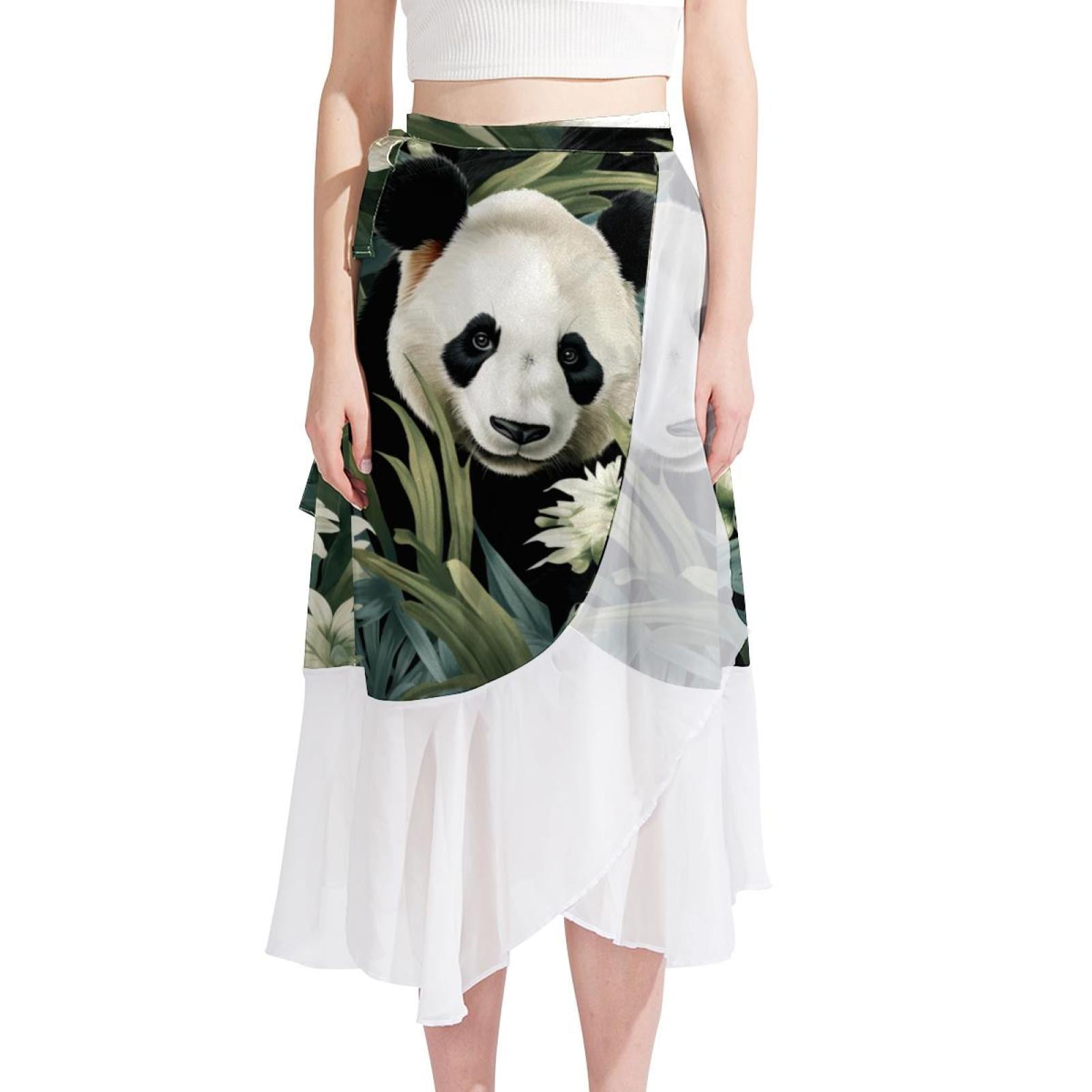 Panda Stylish Chiffon Beach Skirts and Summer Dresses for Women - Walmart.com