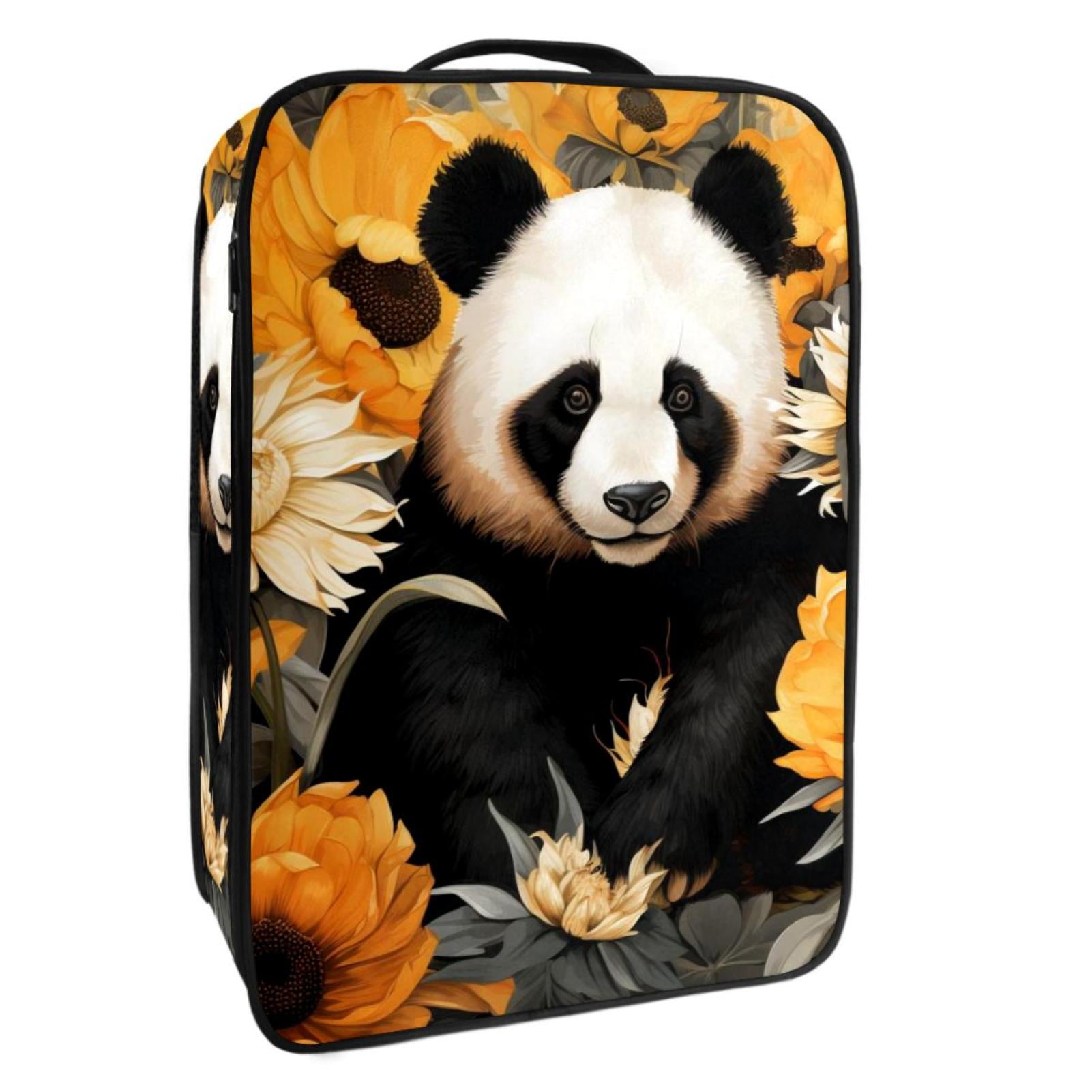 Panda Sunflower Clear Polyester Shoe Containers - - 23x31cm/9x12in Shoe ...