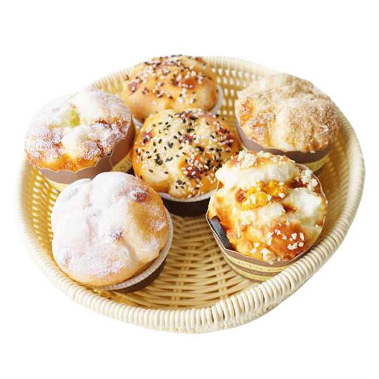 Panda Superstore Artificial Bread Set Fake Muffin Model Photography ...