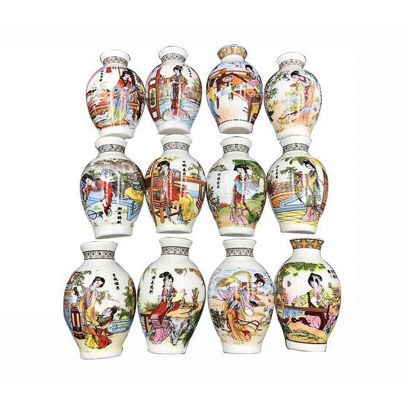 Panda Superstore Chinese Style Ceramics Ancient Beauties Pattern ...