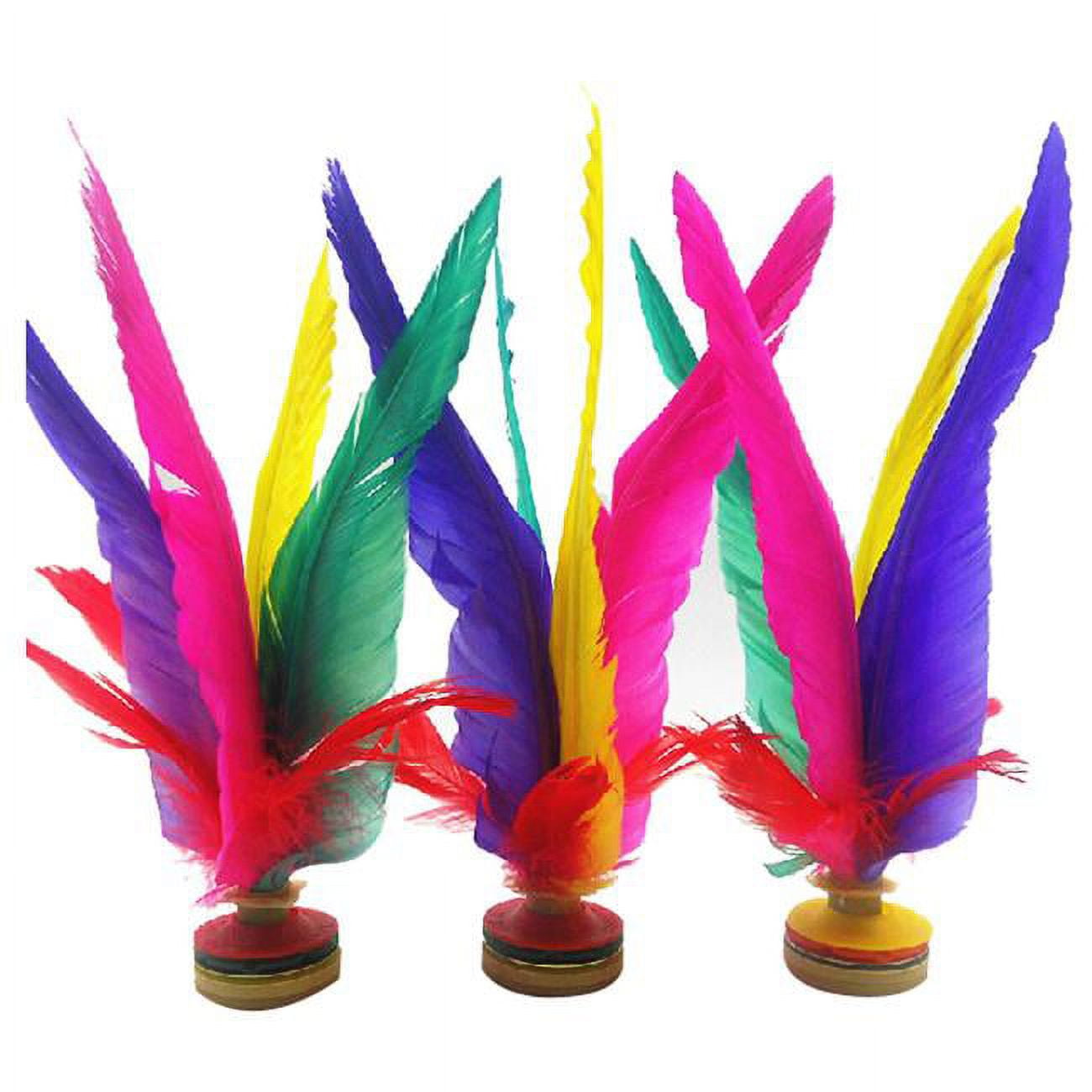 Panda Superstore Colorful Feather Kick Shuttlecock Chinese Jianzi Sport ...