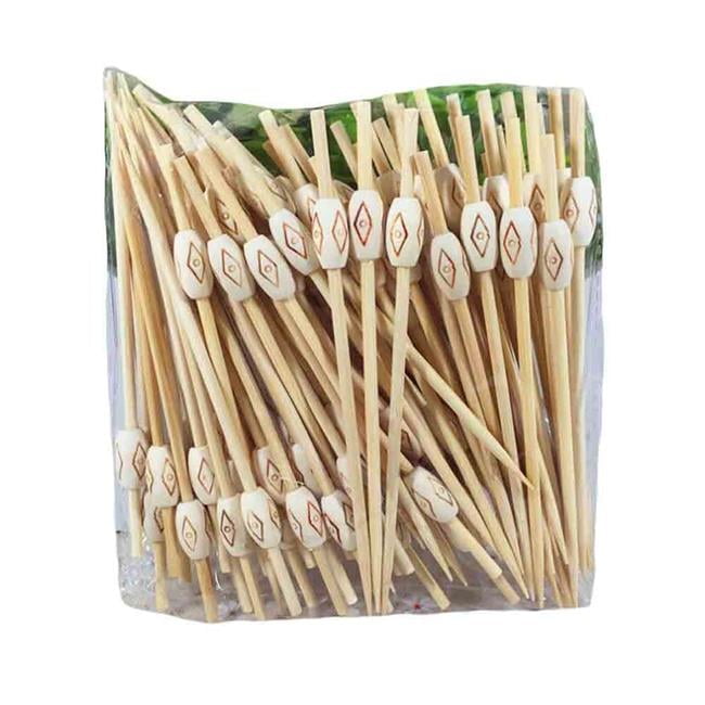 Panda Superstore Disposable Ethnic Style Bamboo Cocktail Picks ...