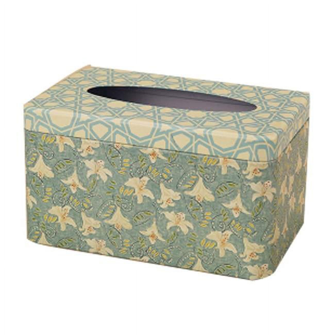 Panda Superstore Flower Retro Iron Sheet Tissue Holder Tissue Box ...