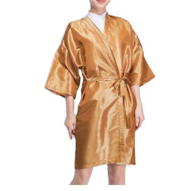 Panda Superstore Gown Upscale Robes Beauty Salon Smock for Clients ...