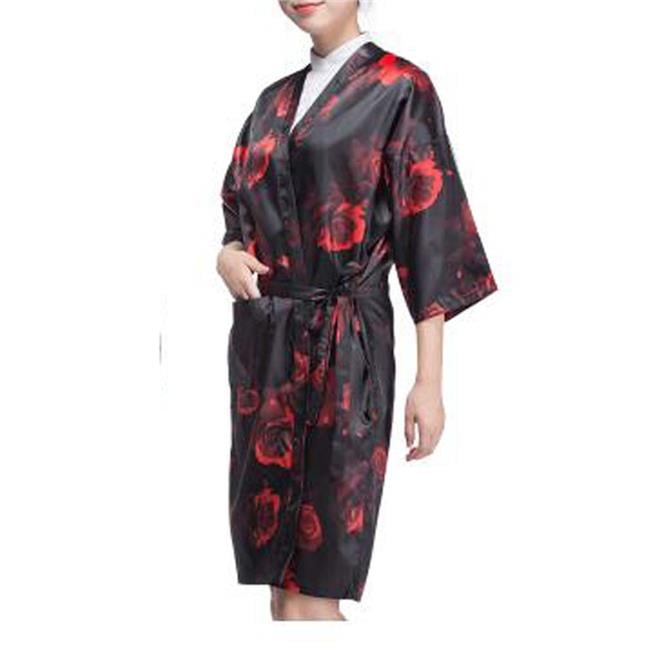 Panda Superstore Gown Upscale Robes Beauty Salon Smock for Clients ...